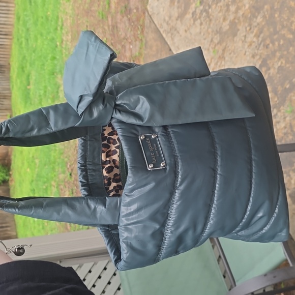 kate spade | Bags | Euc Kate Spade Puffer Bag With Tie | Poshmark